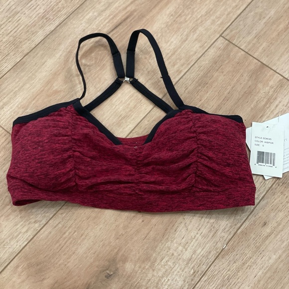 Beyond Yoga | Tops | Beyond Yoga Red Sports Bra With Adjustable Straps ...